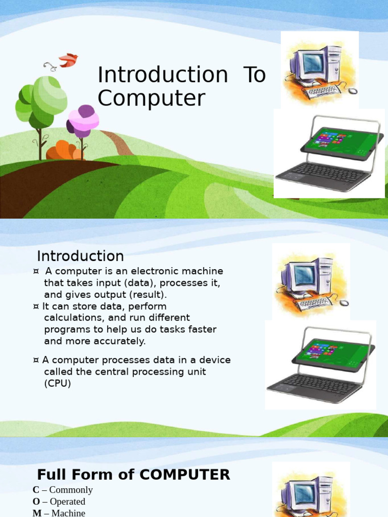 Computer Unit 1 Bca 1st Sem | PDF | Personal Computers | Programming