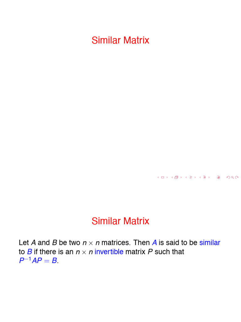 Slide 7 (Diagonalizability) | PDF | Eigenvalues And Eigenvectors | Matrix (Mathematics)
