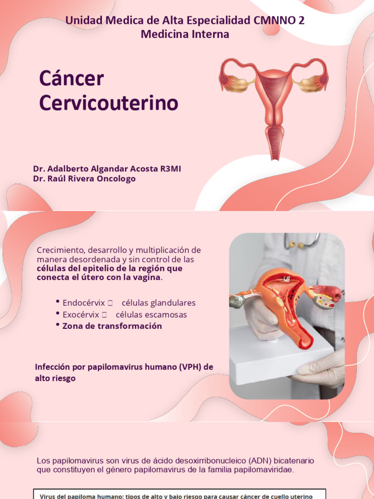Cáncer Cervicouterino y VPH: Guía Completa | PDF | Neoplasias ...