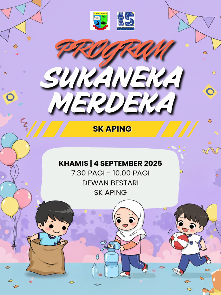 Program Sukaneka Merdeka Sekolah 2025 | PDF