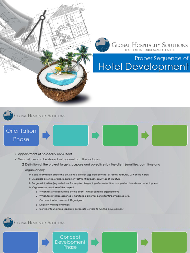 Proper Sequence of Hotel Development | PDF | Consultant | Project ...