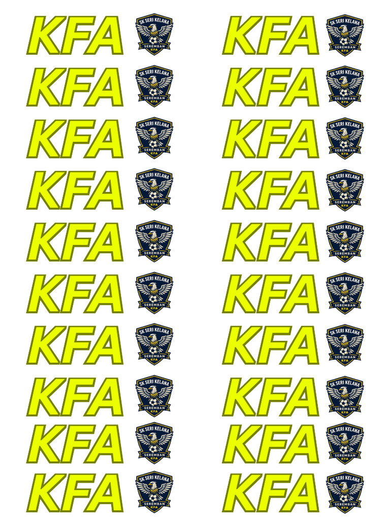 Bendera 3 Segi Kfa v2 | PDF