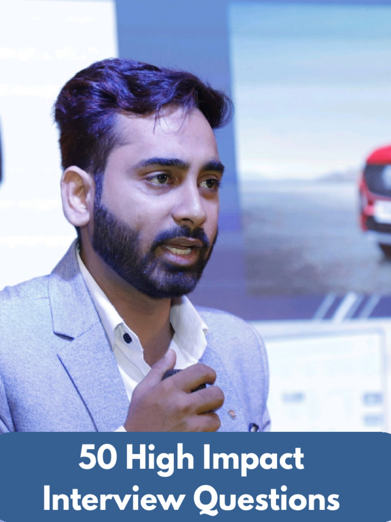 50 High Impact Interview Questions | PDF | Performance Appraisal | Learning