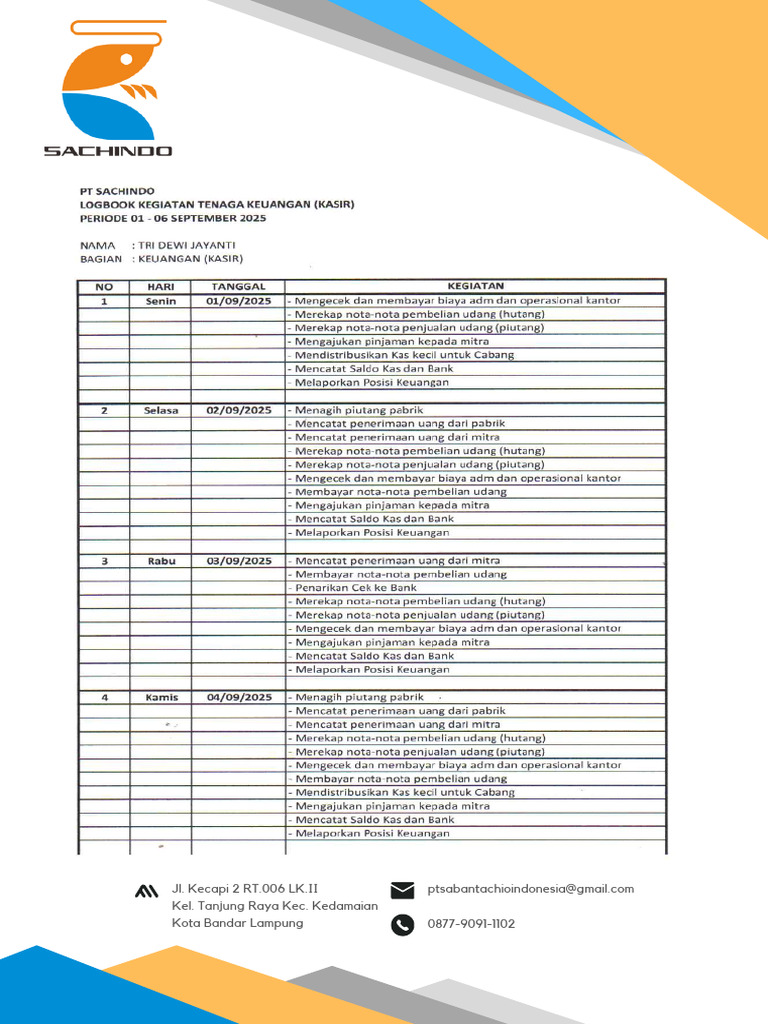 Log Book | PDF