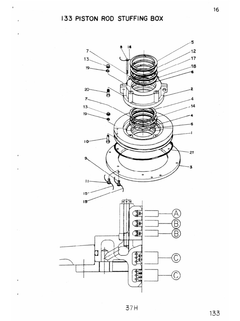 Piston Rod Stuffing Box | PDF