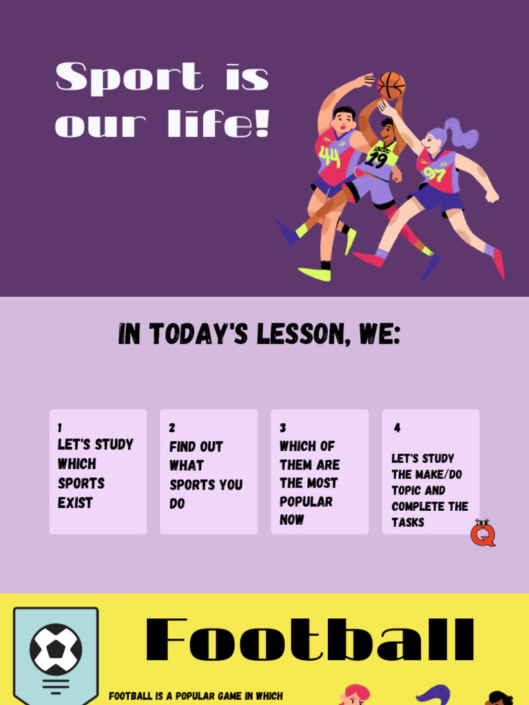 Today's Lesson: Sports Overview | PDF