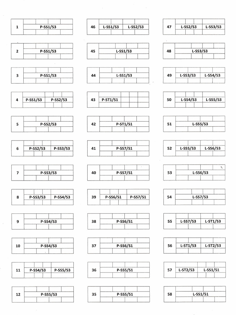 Pelan Kedudukan 1 | PDF