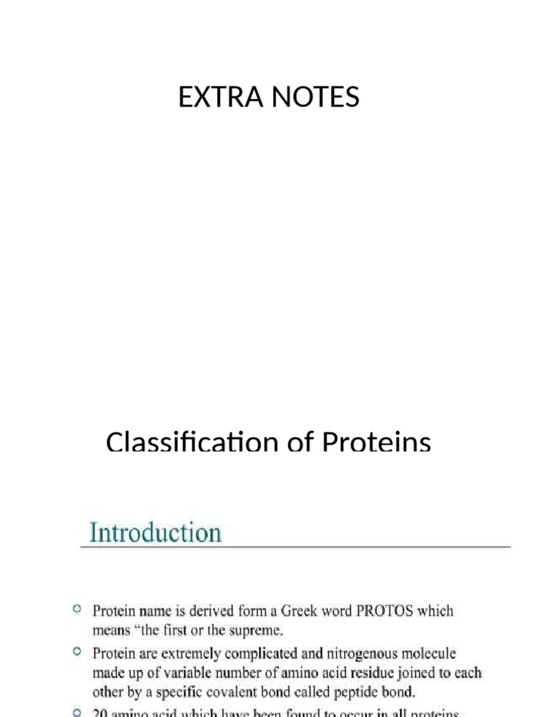 Extra Notes | PDF