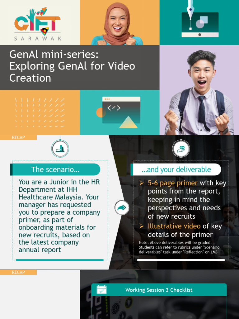 GenAI Video Creation for Onboarding | PDF | Human Communication