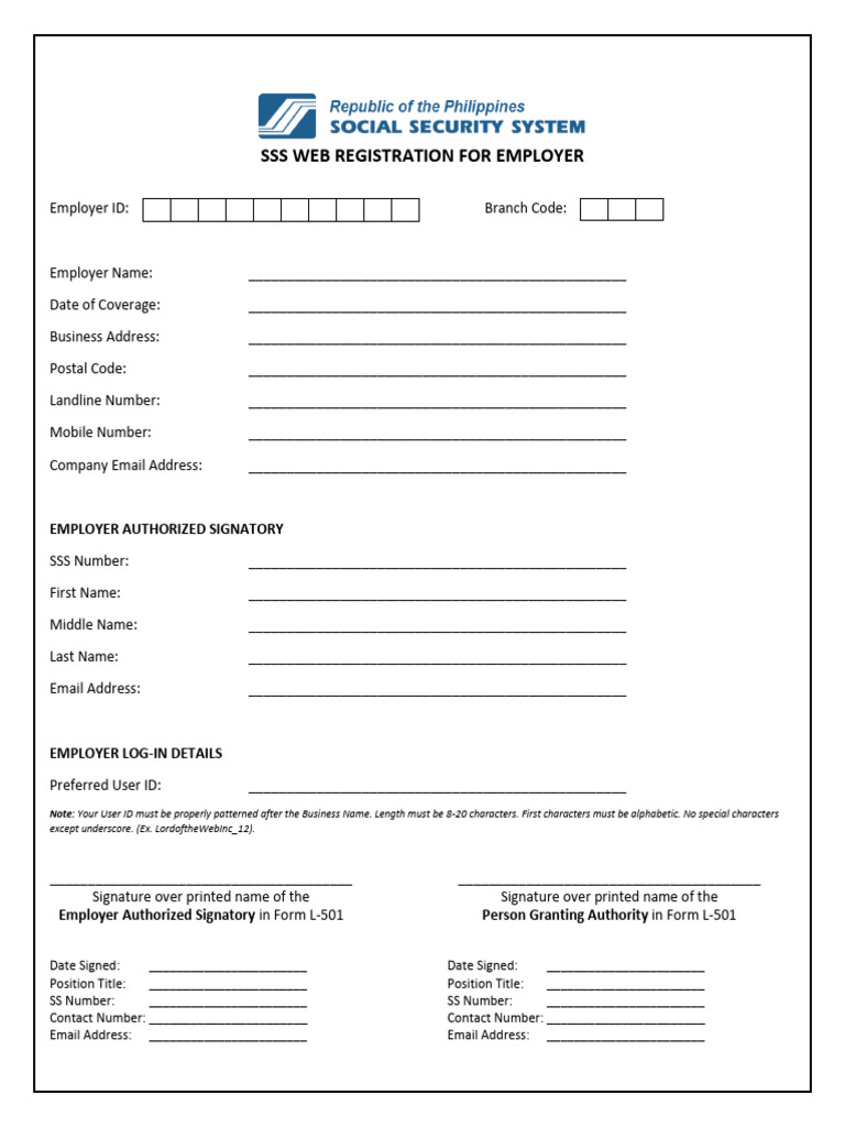 SSS Online Registration Guide for Employers | PDF | Telecommunications