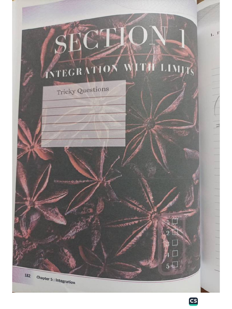 P2 Chapter 5 Integration Section 1 and 2 | PDF