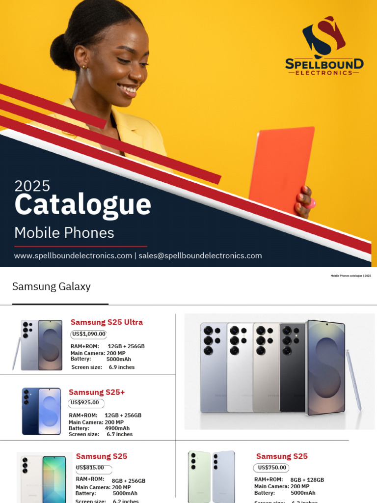 2025 Catalogue With Itels and Vallion | PDF | Smartphone | Mobile ...