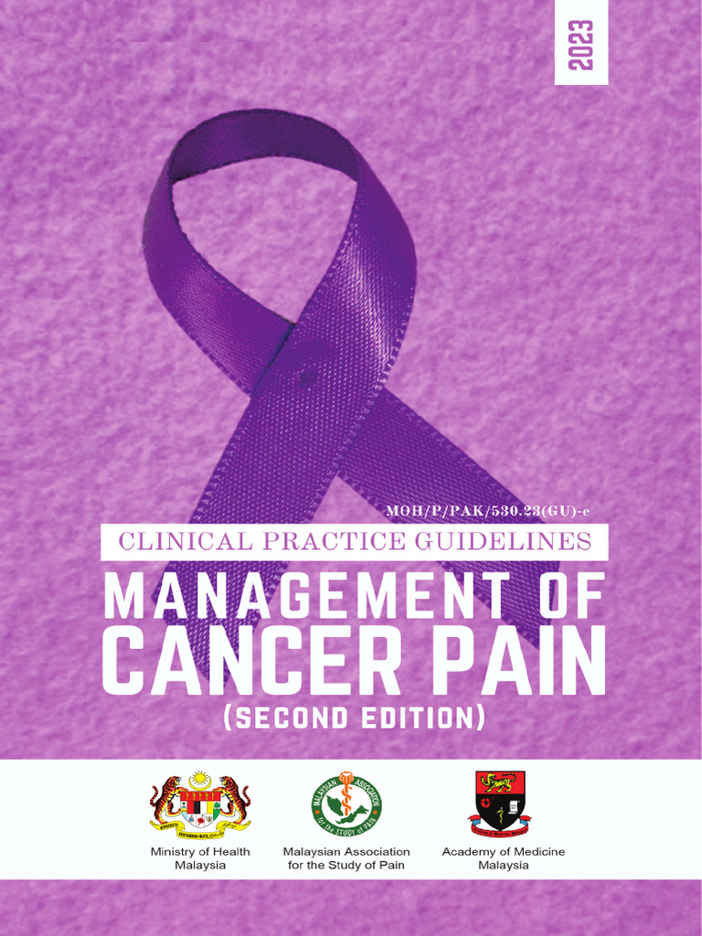 Cancer Pain Management Guidelines 2023 | PDF | Opioid | Analgesic