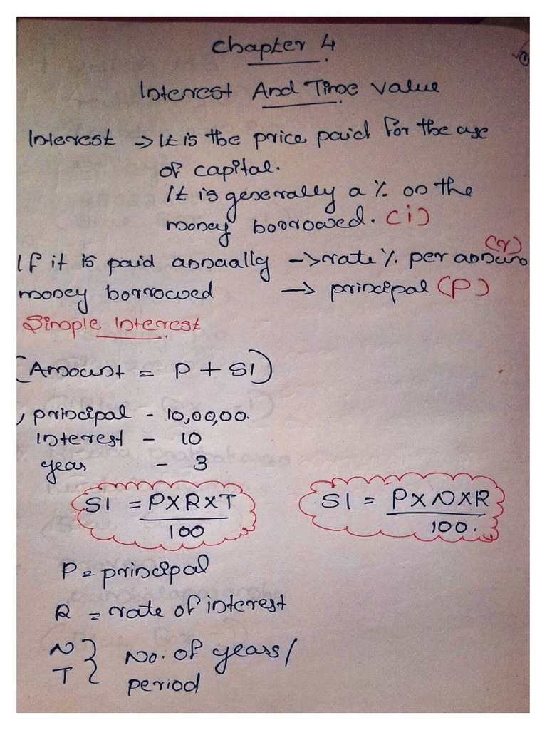 3rd Sem BNM 4 TH Chapter Notes | PDF