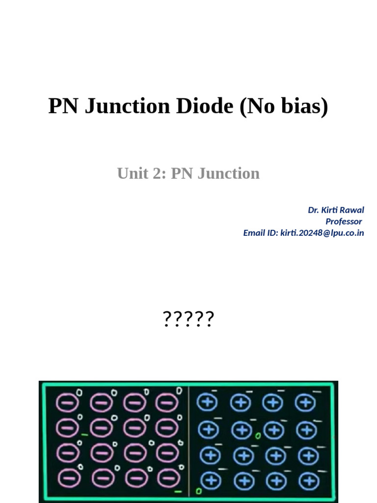 Understanding PN Junction Diodes | PDF