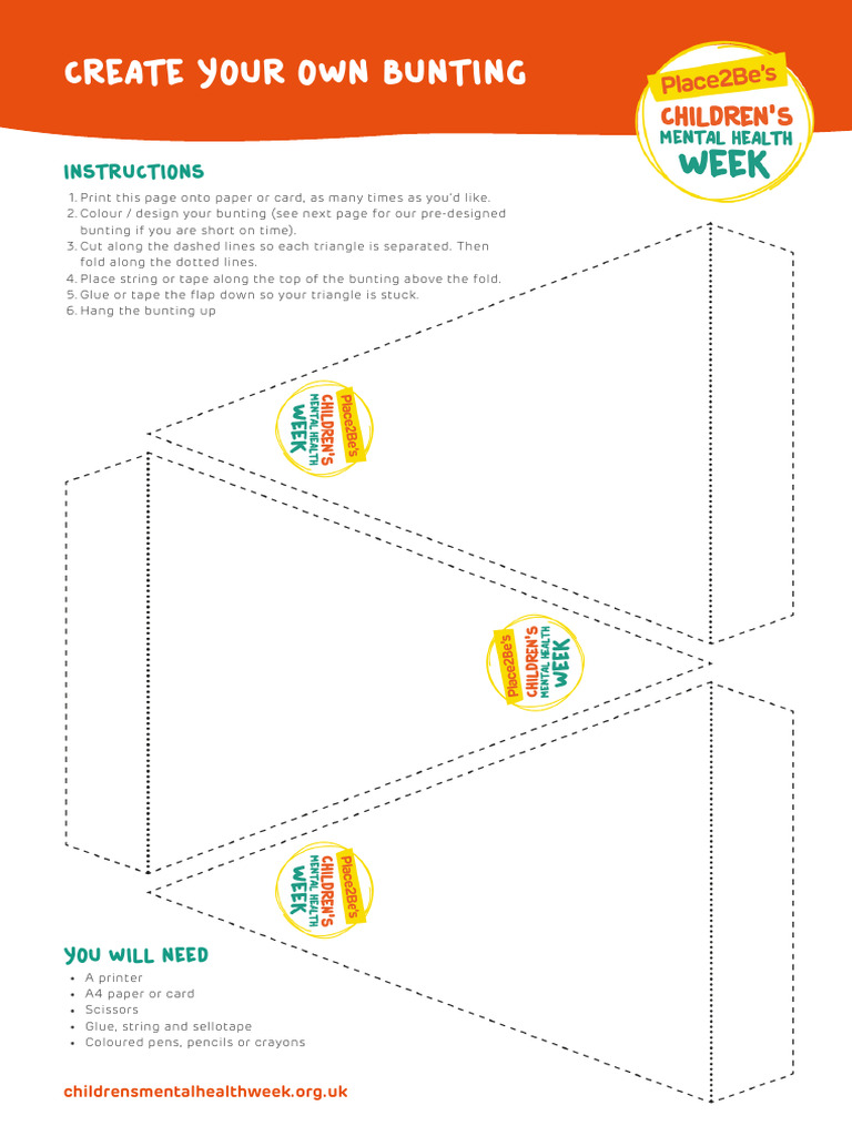 Create Your Own Bunting | PDF