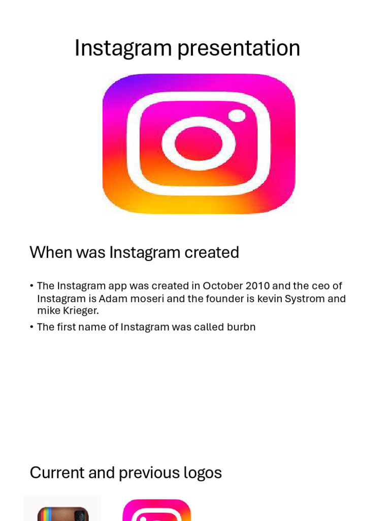 Instagram Overview: History, Use, Pros & Cons | PDF