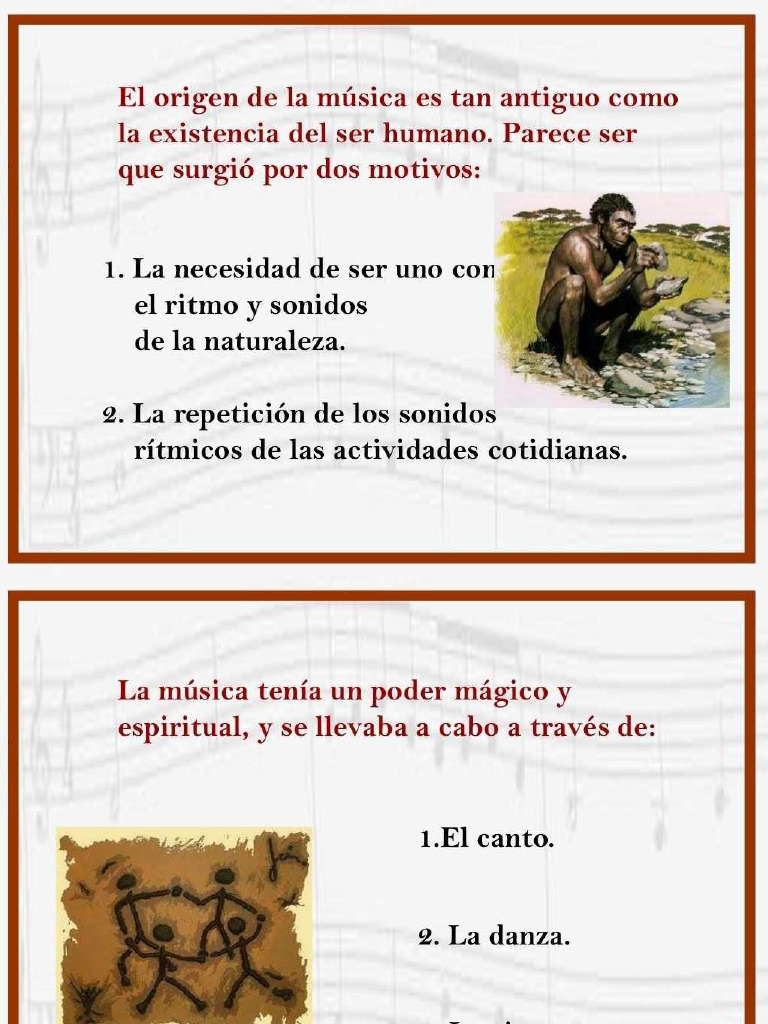 PDF Música Prehistoria | PDF
