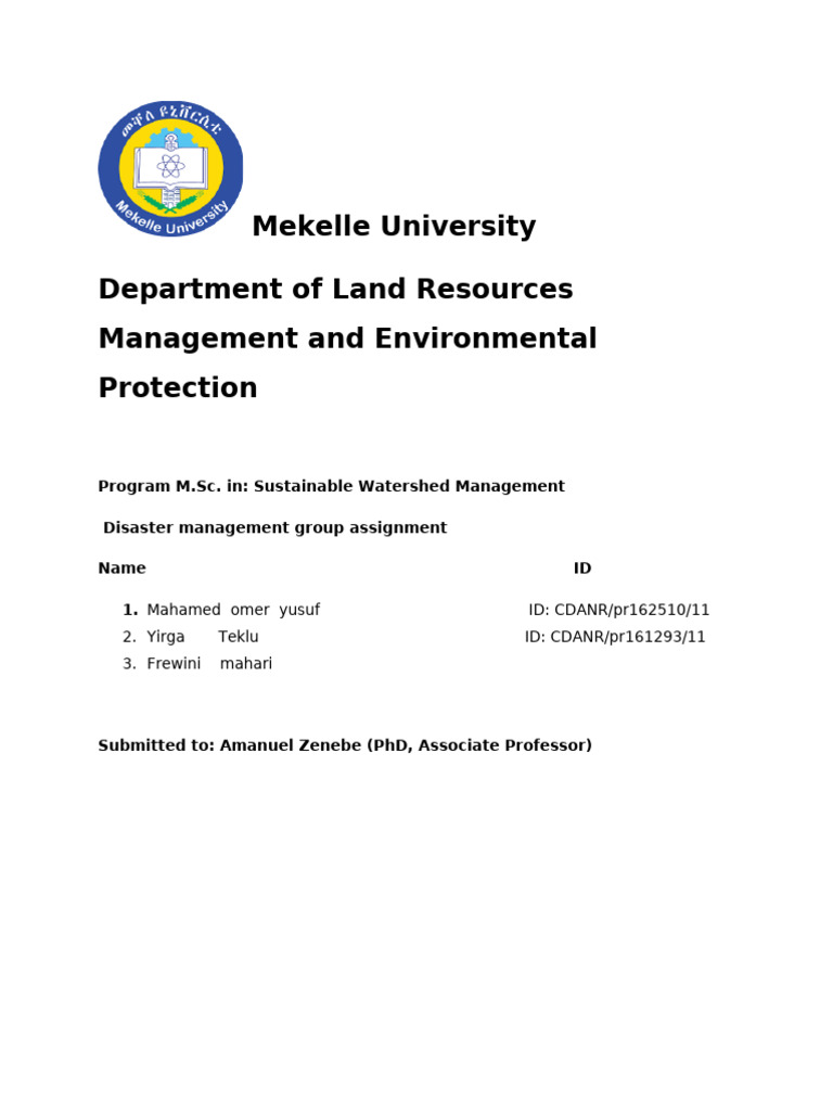 Disaster Management Concepts Explained | PDF | Emergency Management ...