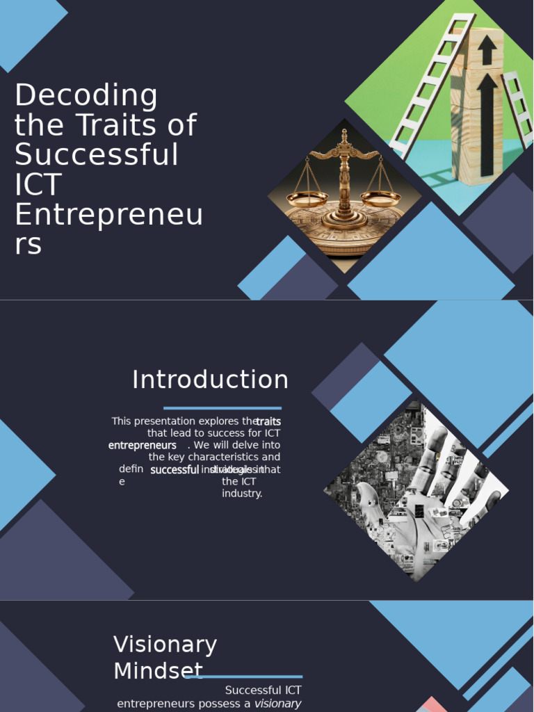 10 Decoding The Traits of Successful Ict Entrepreneurs ...
