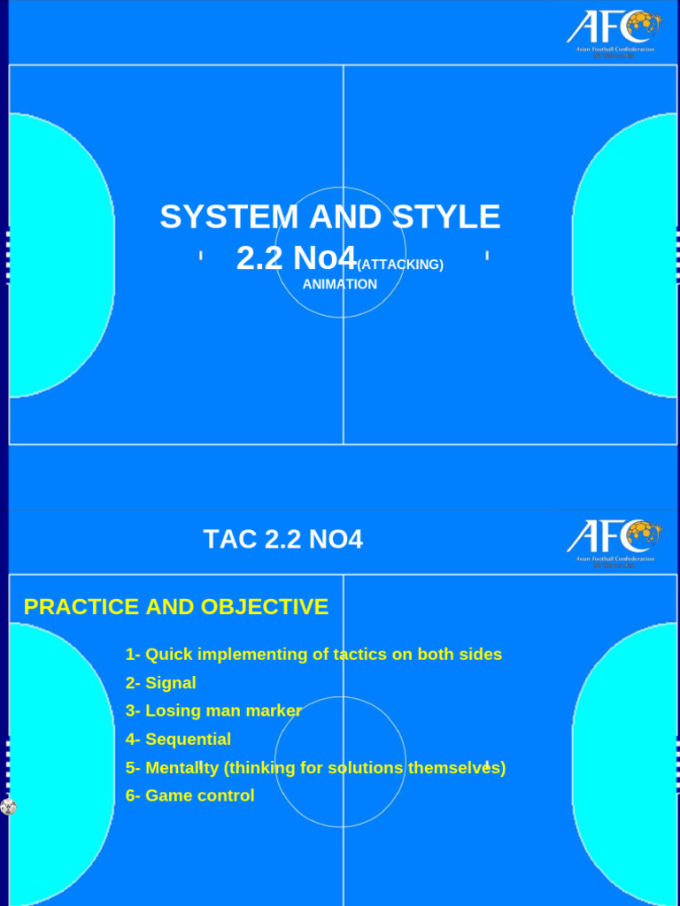 Futsal Tactics: Attacking Strategies | PDF