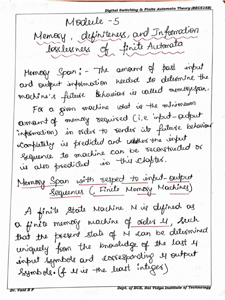 DS & FAT Module 5 Notes | PDF
