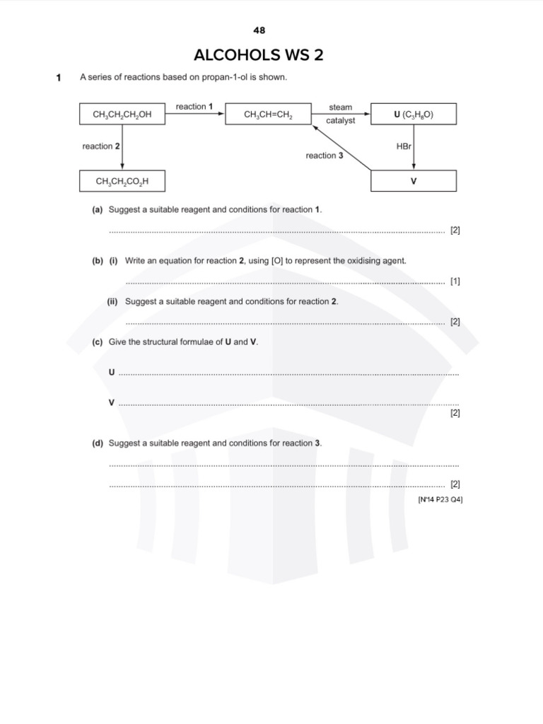 Worksheet 1 P2 | PDF
