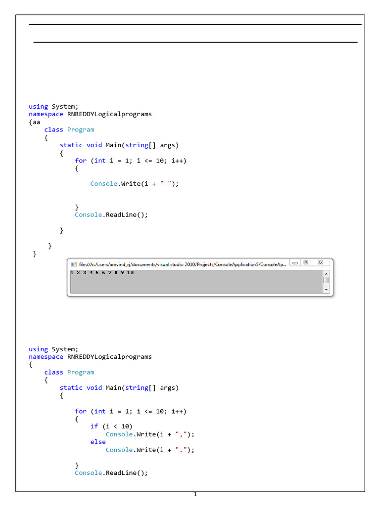 Logical Programs | PDF | Namespace | String (Computer Science)