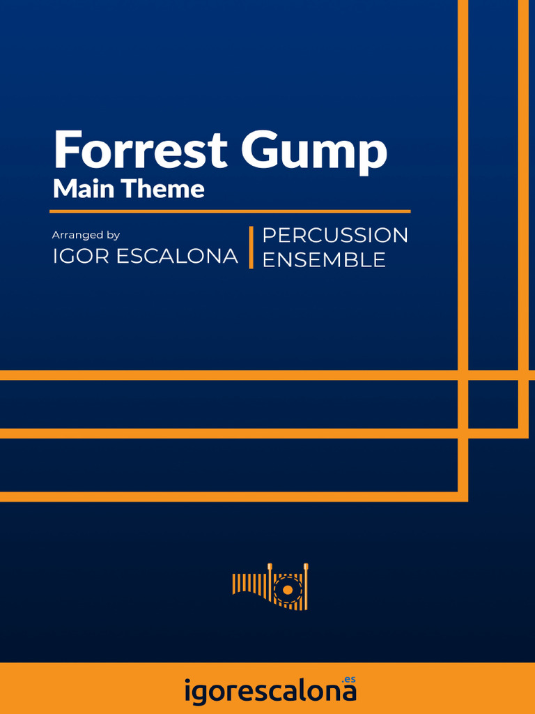 Forrest Gump - Partitura para Percusión | PDF