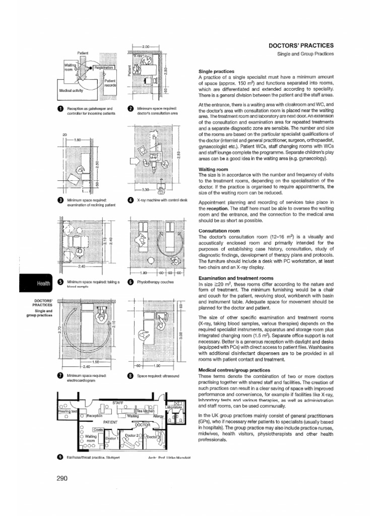 Neufert - Hospital | PDF