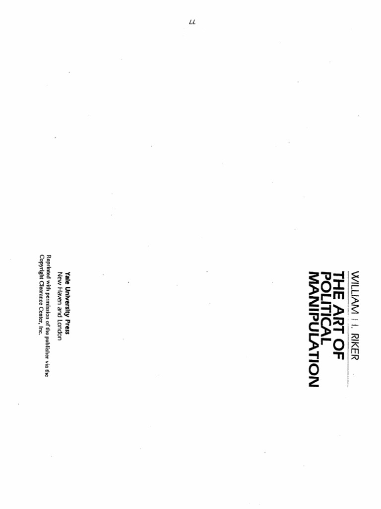 Political Manipulation | PDF