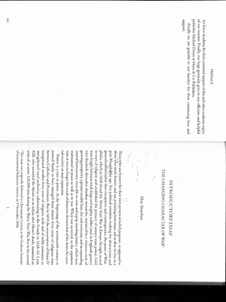 Hew Strachan (2011) With Notes | PDF