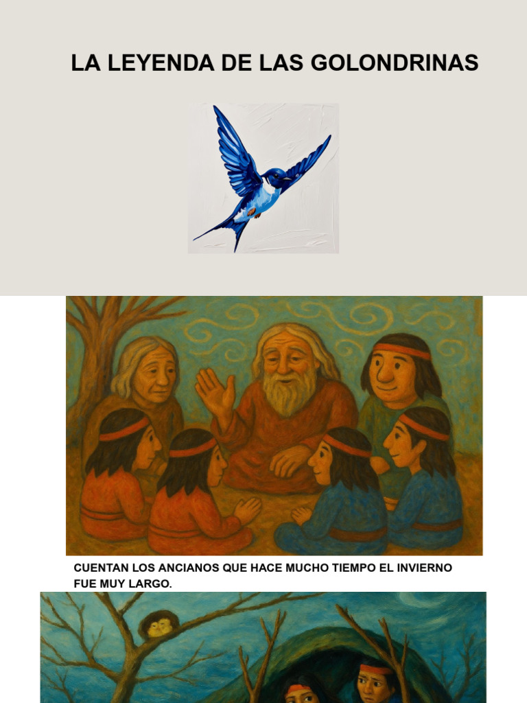 La leyenda de las golondrinas para niños | PDF