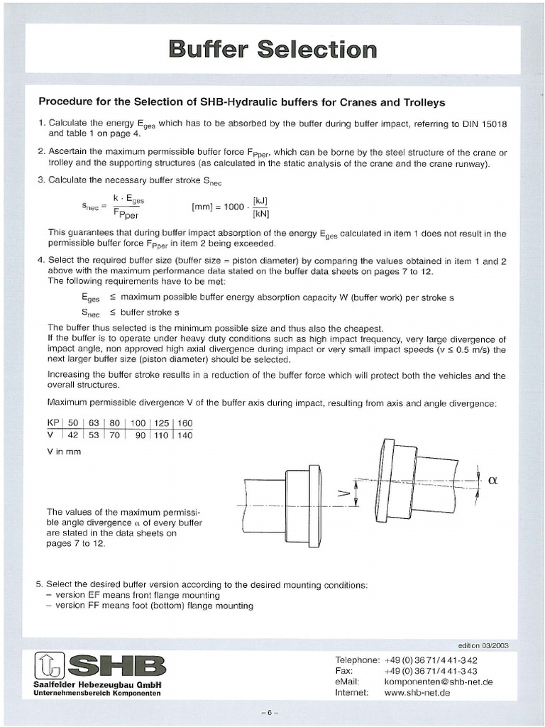 Buffer Selection | PDF