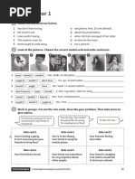 Past Continuous: Interrupted Actions Guide | PDF | Verb | Language ...