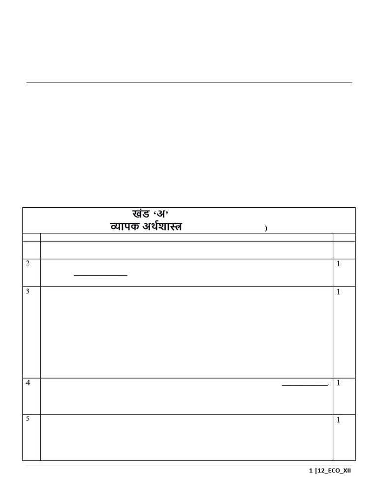 KVS Lucknow XII ECO QP & MS (2nd PB) (23-24) | PDF | Sustainability ...