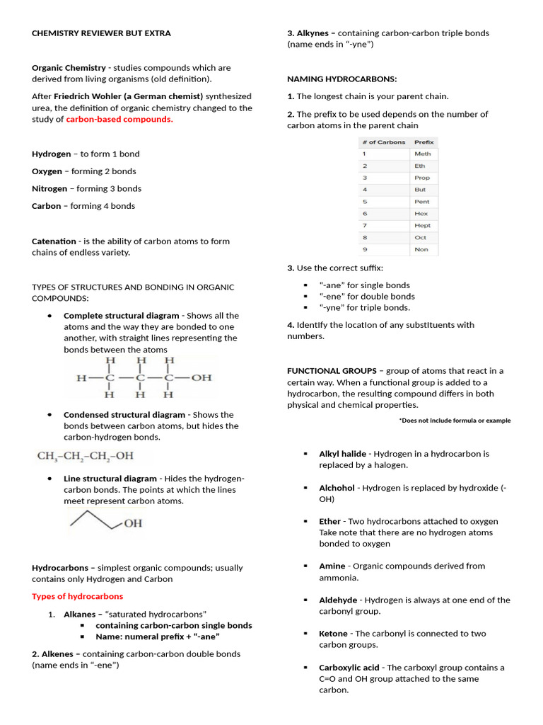 Organic Chemistry and Biochemistry Overview | PDF | Carbohydrates ...