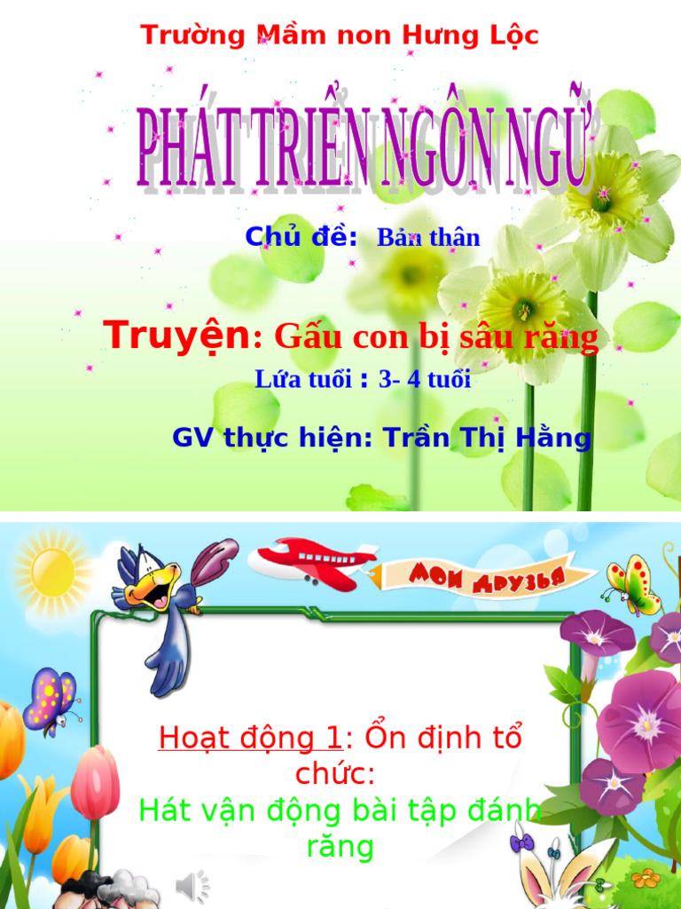 Gau Con Bi Sau Rang | PDF