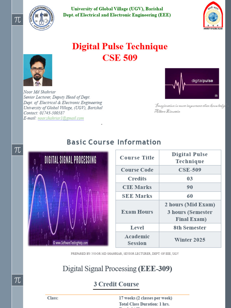 Digital Pulse Technique | PDF | Relay | Data Compression