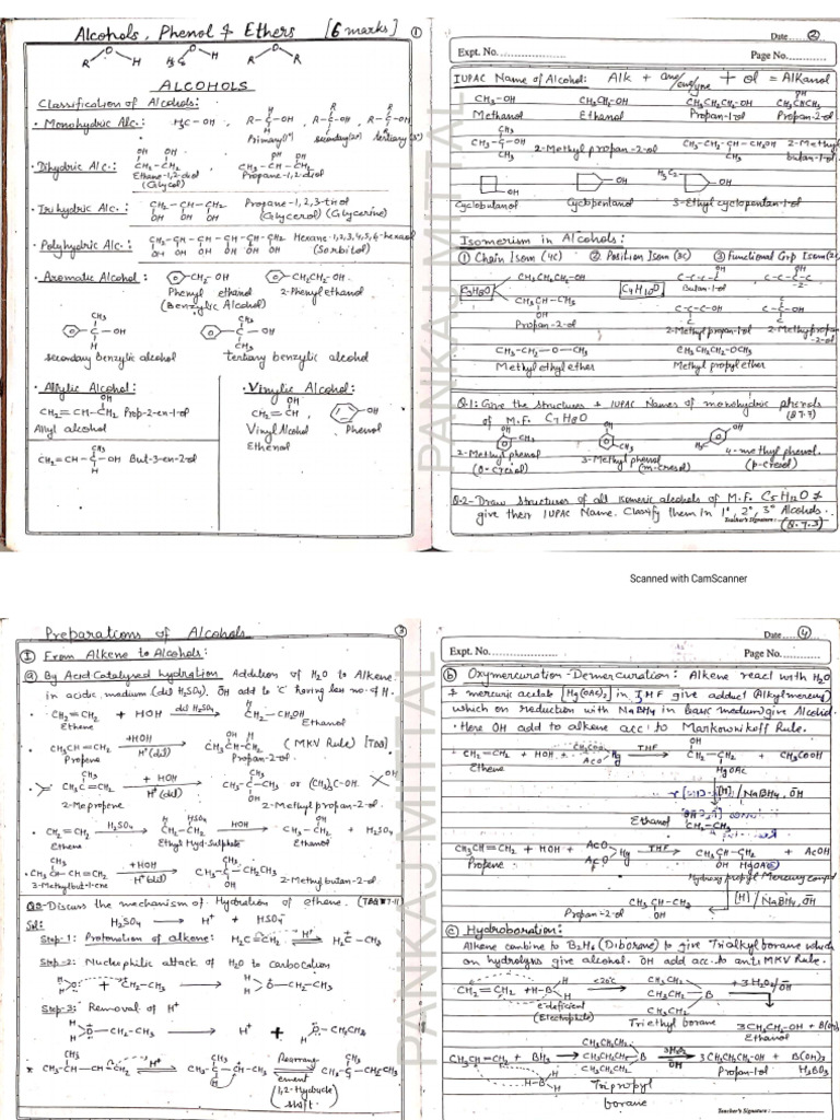 XLL Alcohol Notes | PDF