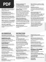 Apocalypse World GM Cheat Sheet | PDF | Role Playing Games | Leisure