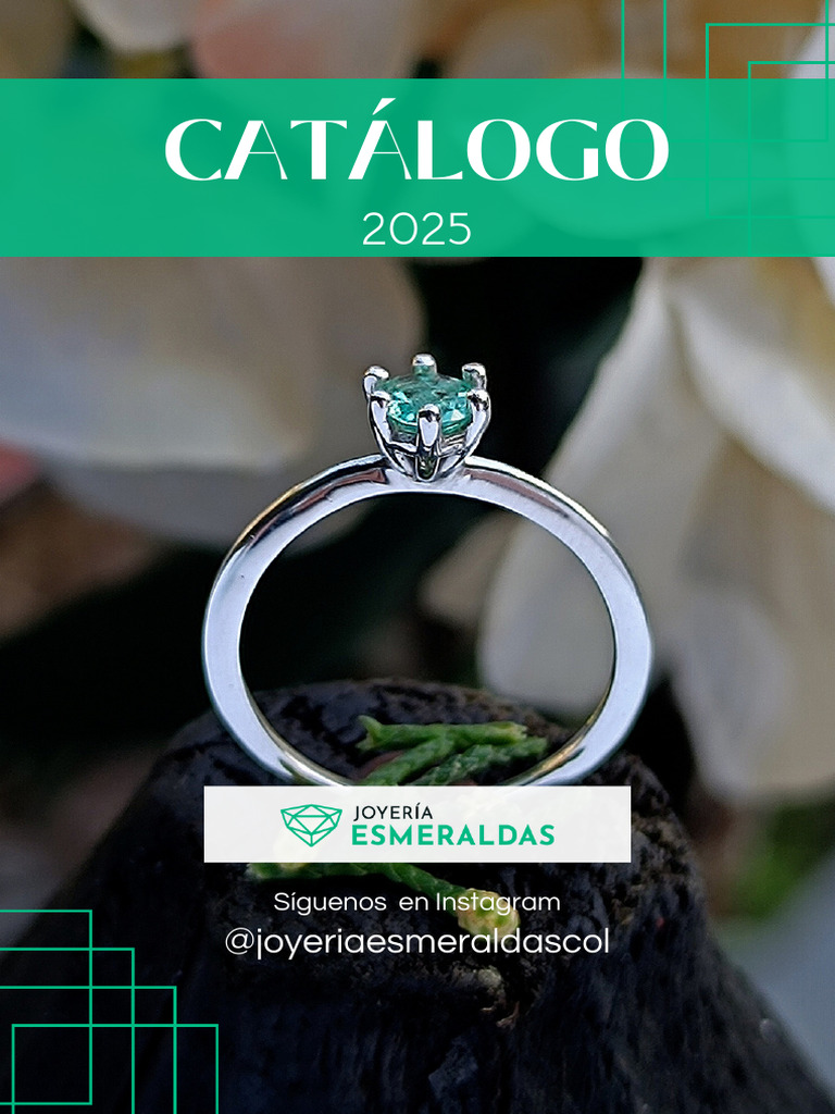Catálogo Preshus 2025: Joyería Esmeraldas | PDF