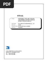 Donghwa Entec Shell & Tube FWG Manual | PDF | Water | Heat Exchanger