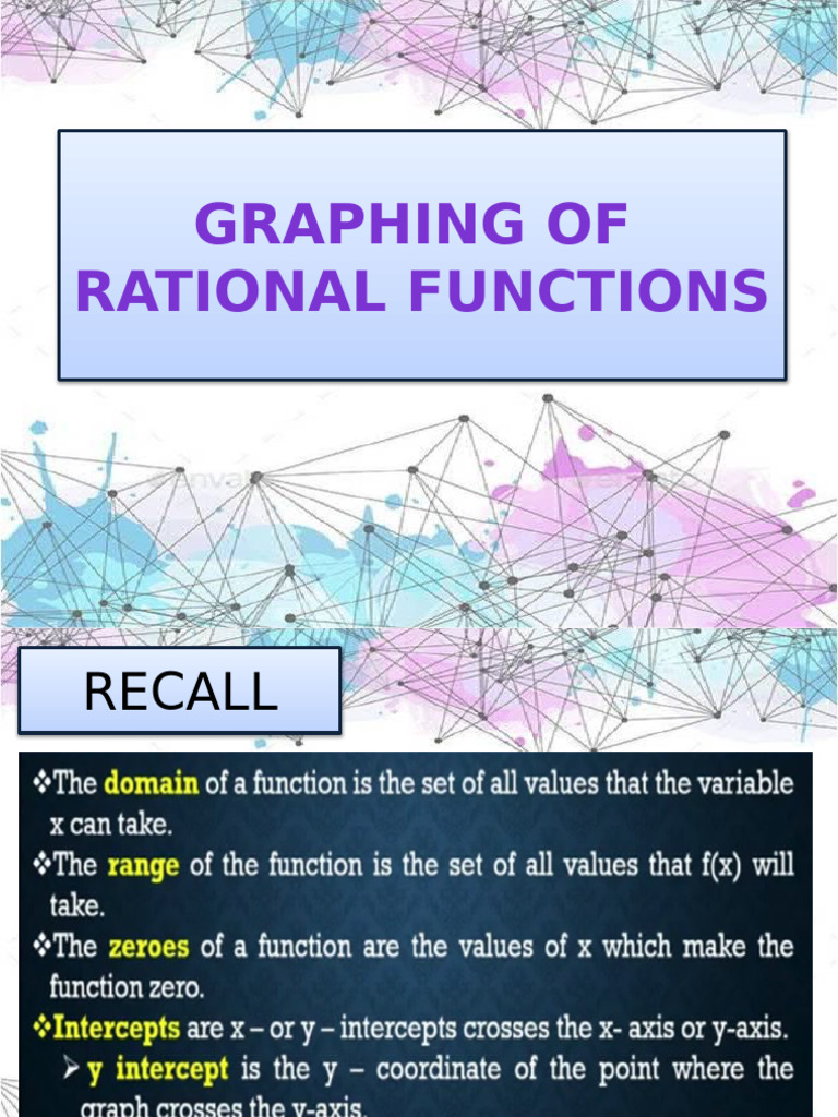 Graphing Rational Functions | PDF