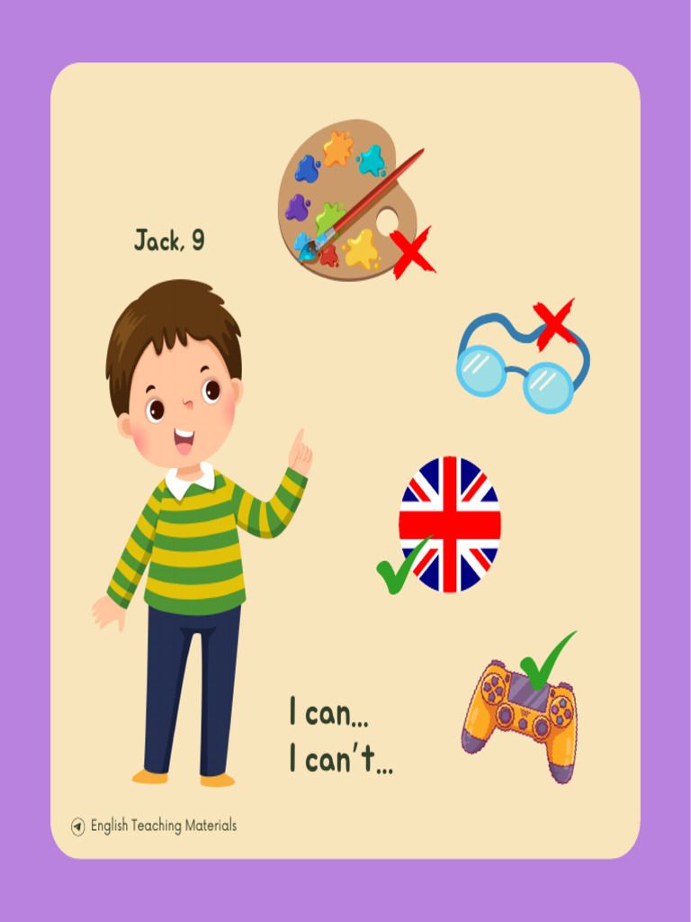 I Can Worksheet. A1 | PDF
