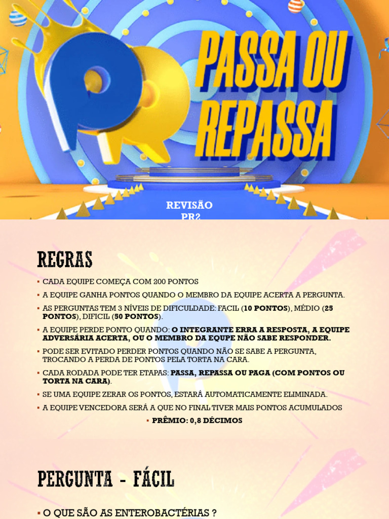 Revisão PR2 | PDF | Vírus | Bactérias
