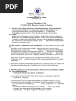 2025 SINING TANGHALAN Guidelines As of 03december2024 | PDF | Dances ...