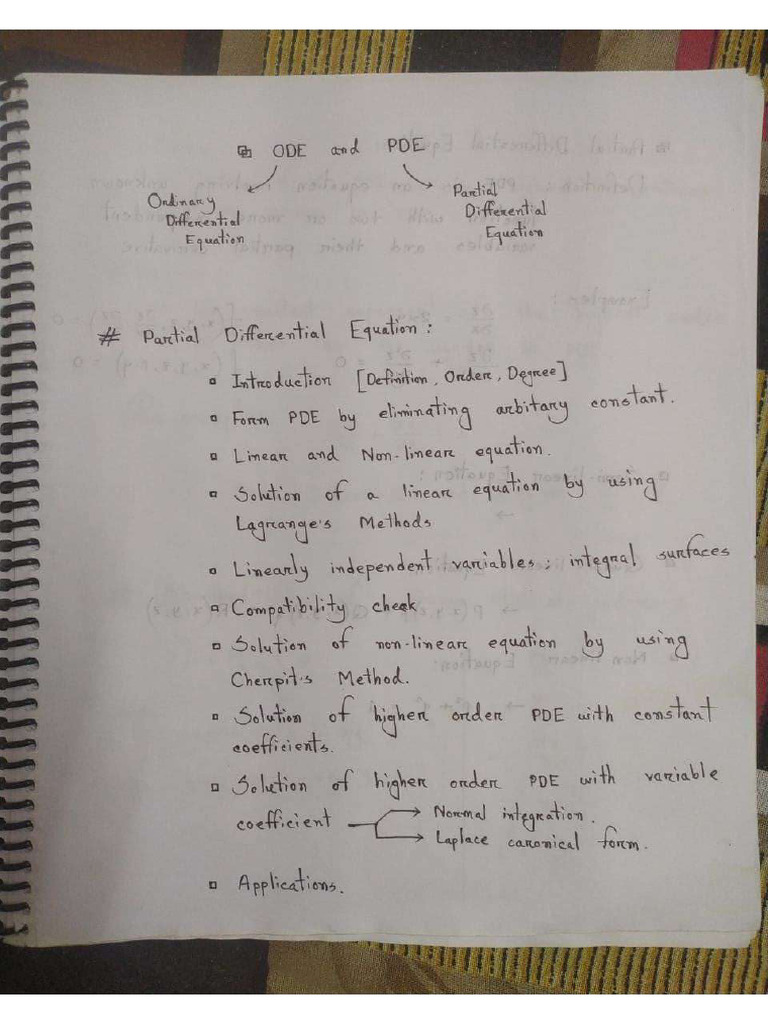 PDE Note by Farhan | PDF