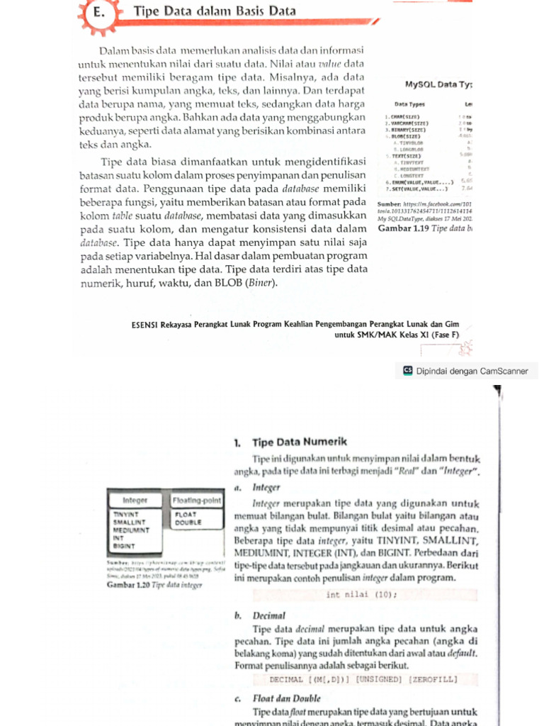 Tipe Data | PDF
