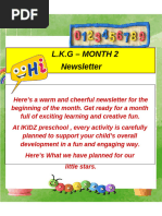 Playgroup Syllabus Overview | PDF